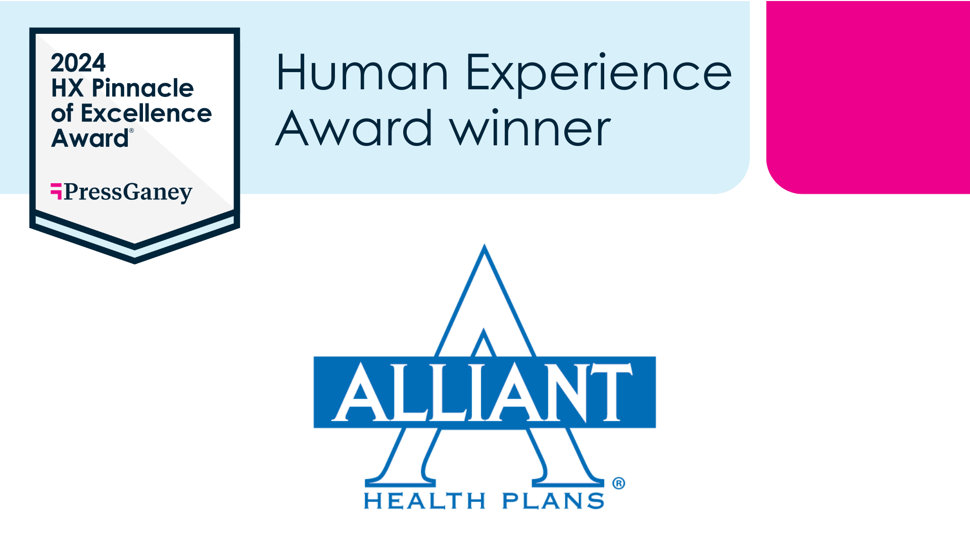 Alliant Health Plans receives 2024 Press Ganey Human Experience ...